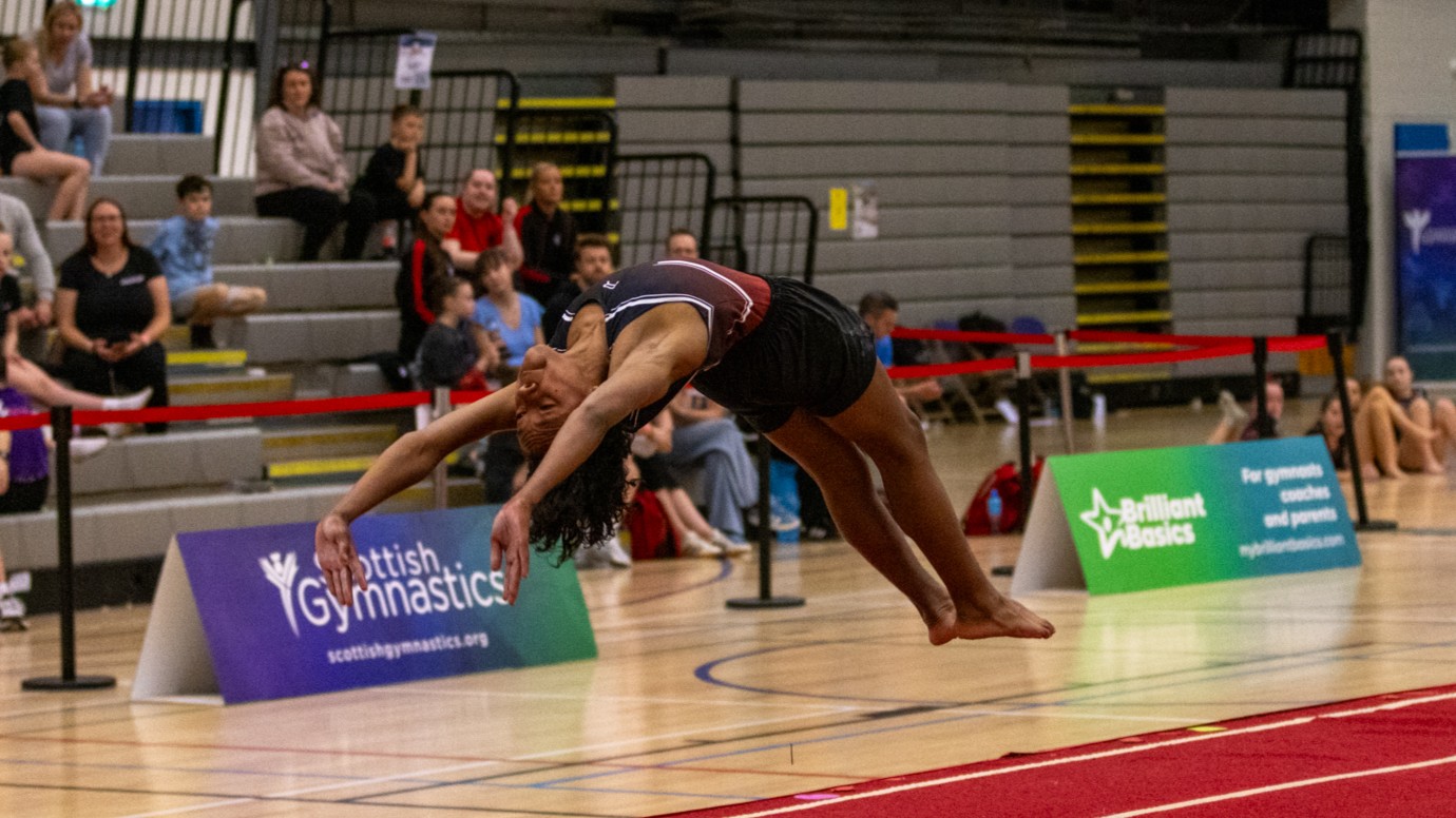 Tumbling 2025 Scottish Champions Named At Ravenscraig Scottish